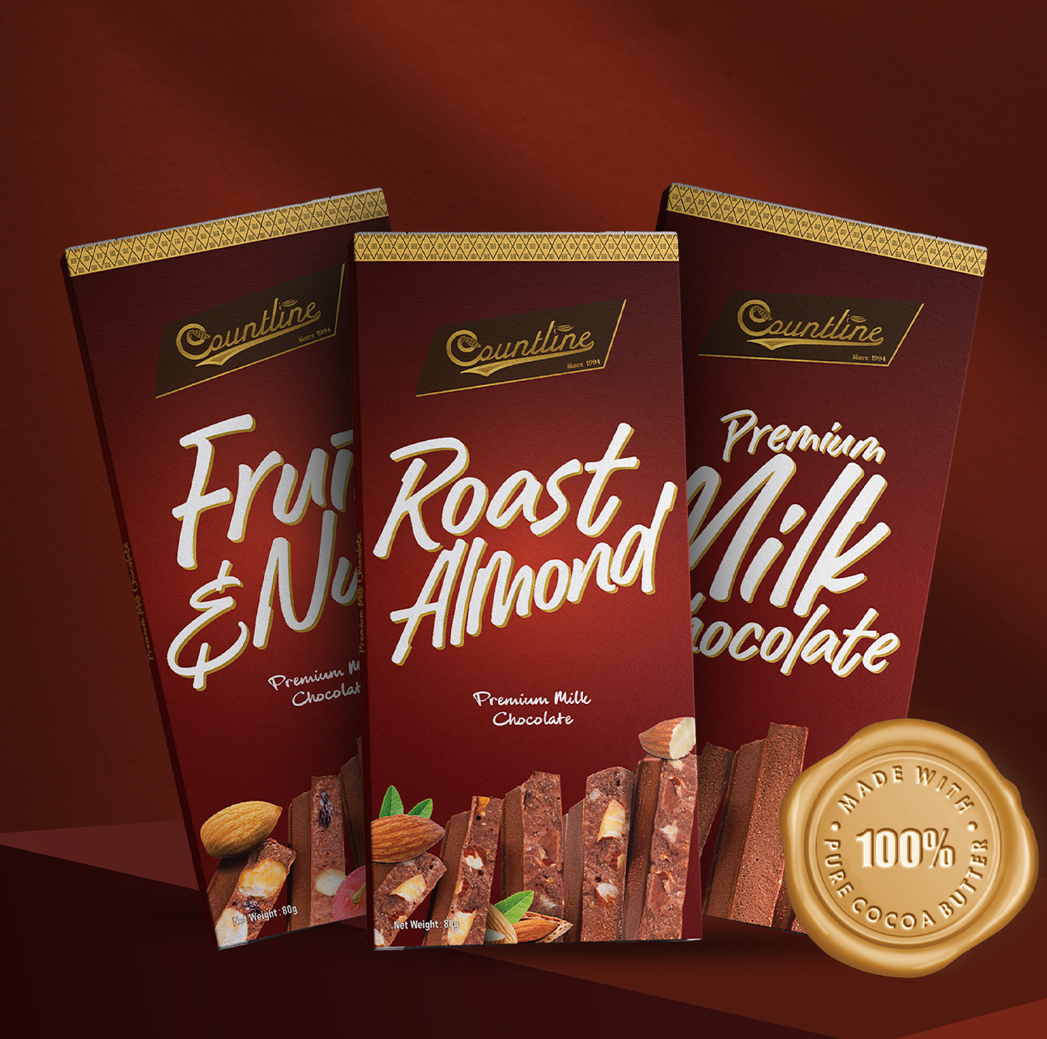Newly Introducing Countline Bar Chocolates – Countline Maldives