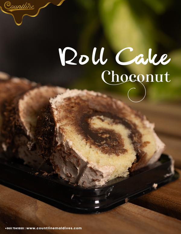 Choconut Roll Cake – Countline Maldives